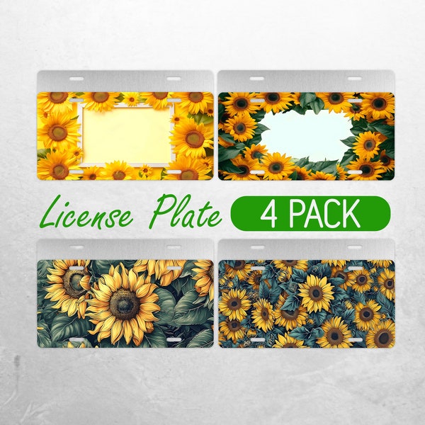 Sunflower Name Border - Etsy