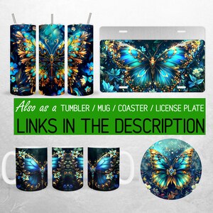 Stunning Butterfly License Plate PNG Steampunk Butterfly License Plate ...