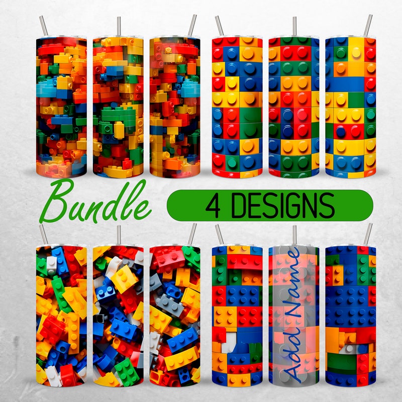 Legos Sublimation Designs - Etsy