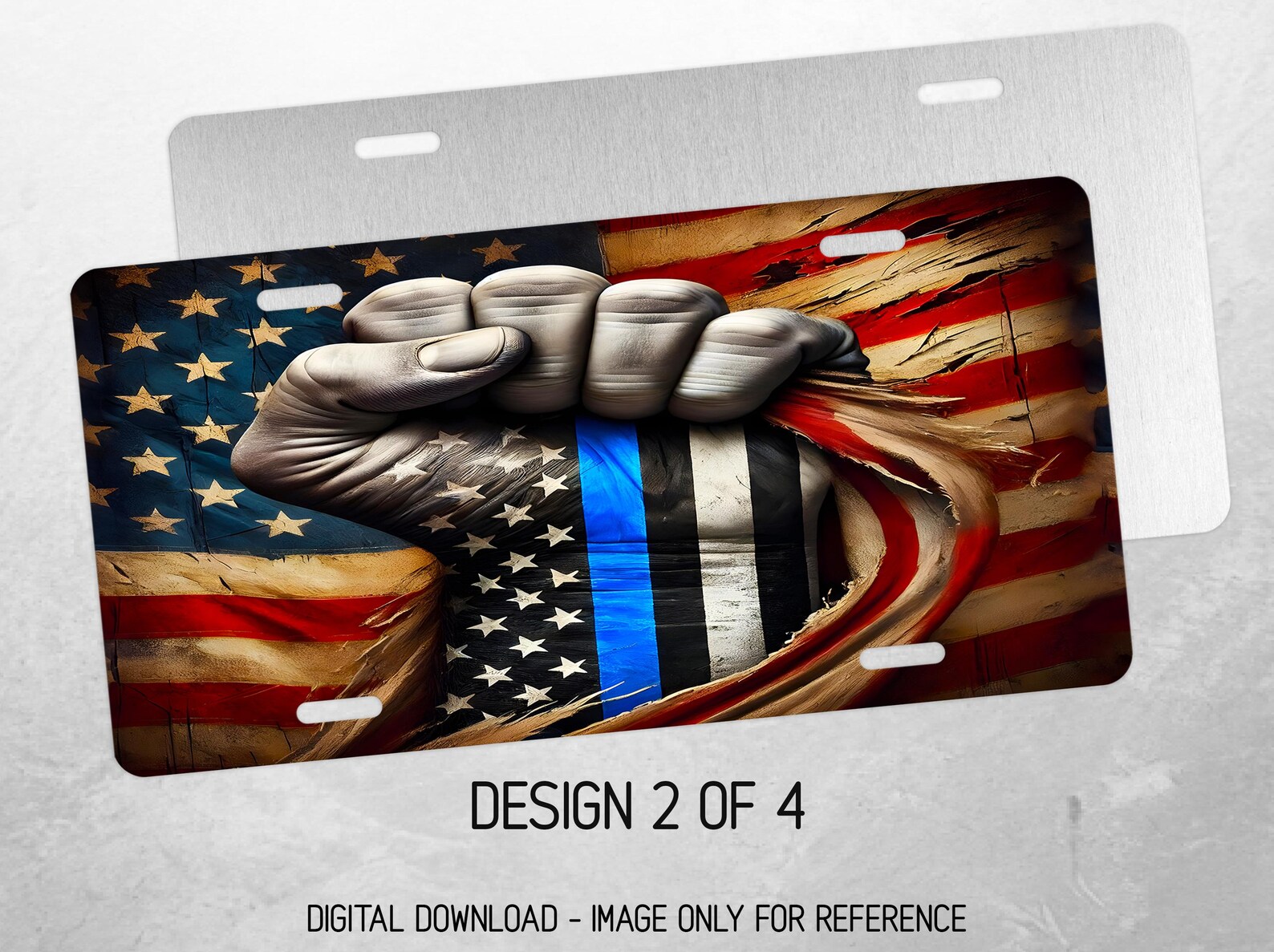 Police License Plate PNG Bundle Police Officer License Plate Design USA ...