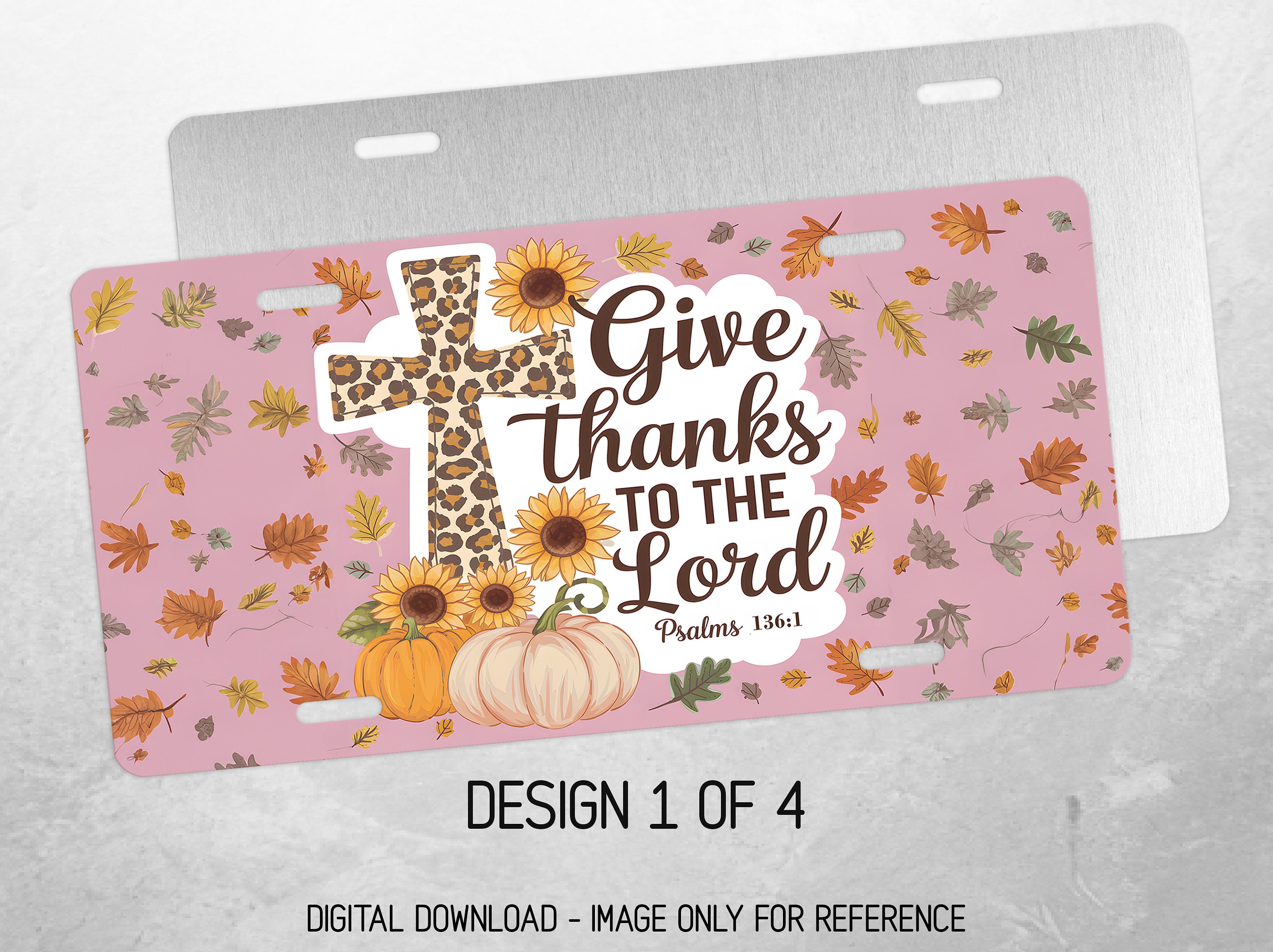 Bible Verse License Plate PNG Bundle Christian Faith License Plate ...