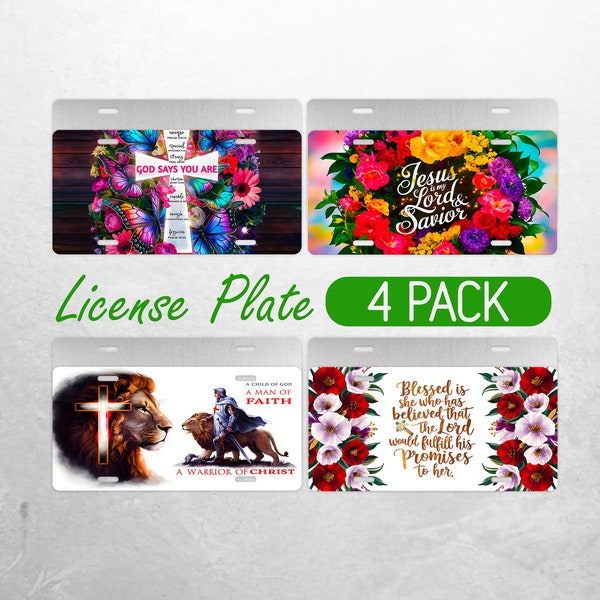 Bible License Plate - Etsy
