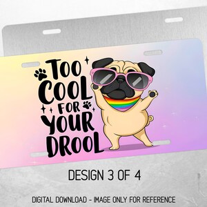 Funny Dog License Plate PNG Sassy Sarcastic License Plate Design Dog ...