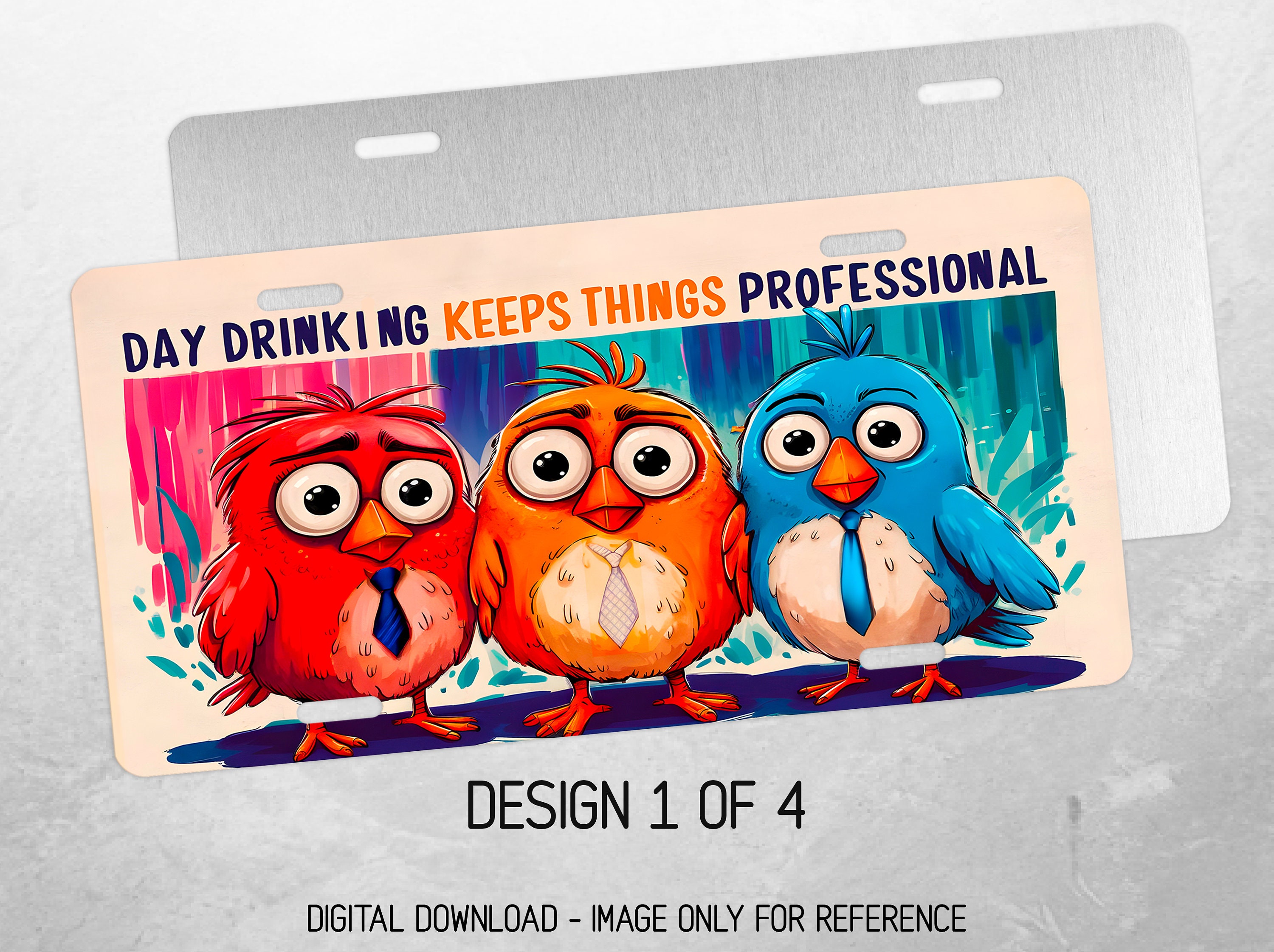 Bird Sarcastic License Plate PNG Funny Quote License Plate Design Fun ...