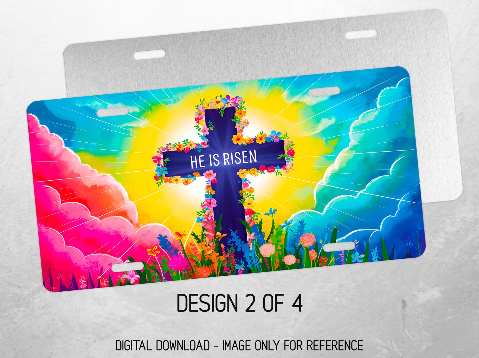 Faith Christian License Plate PNG Bible Verse License Plate Design ...