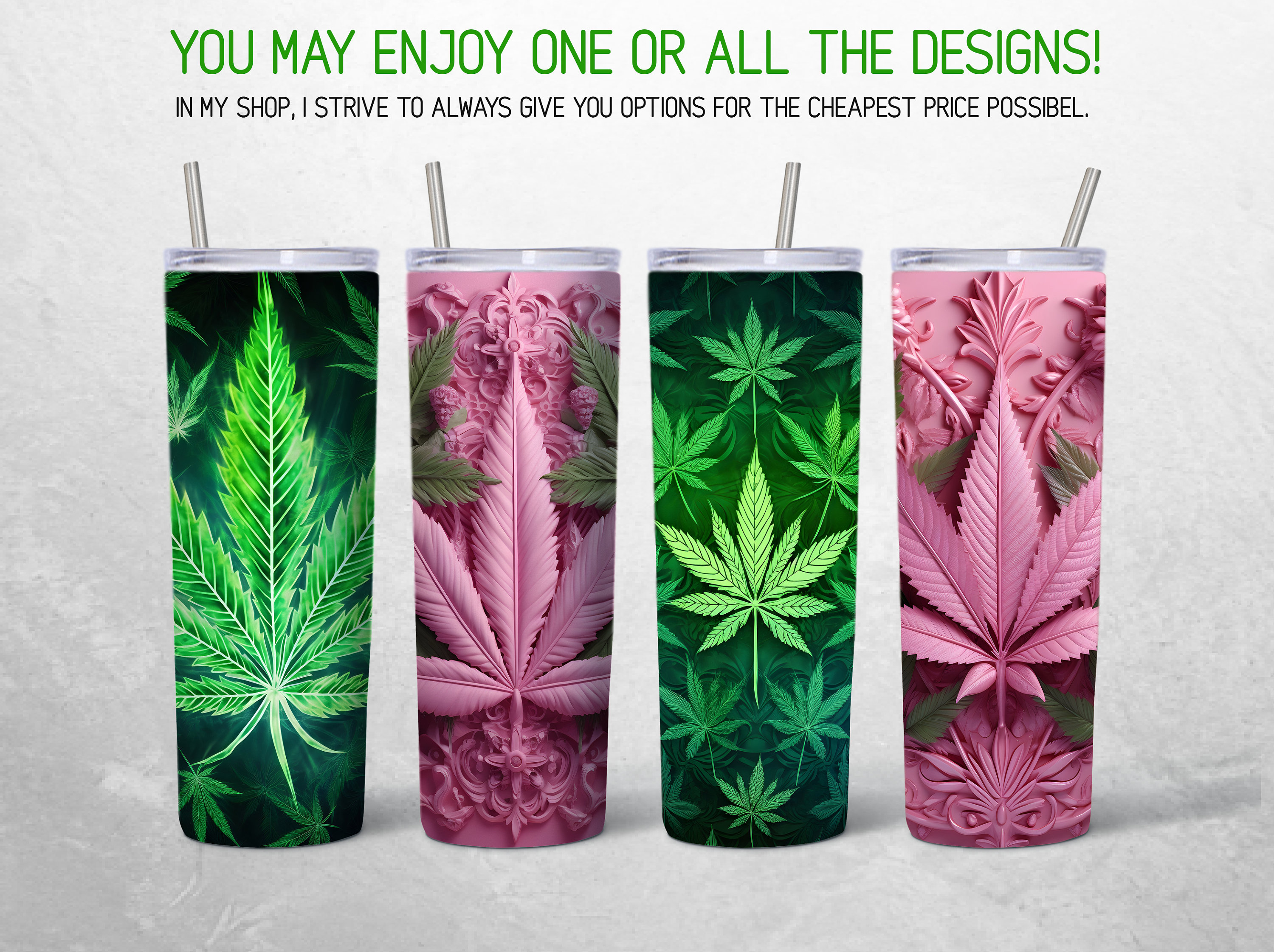 Weed Tumbler Wrap Canabis Tumbler PNG Marijuana Tumbler Wrap - Etsy ...
