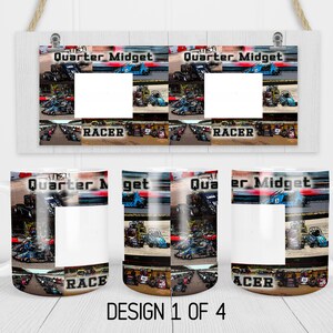 Quarter Midget Car Racing Mug Wrap PNG Bundle Kids Race Car 11oz and ...