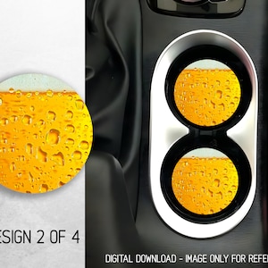 Best Dad Car Coaster PNG Men Beer Car Coaster Sublimation Designs ...