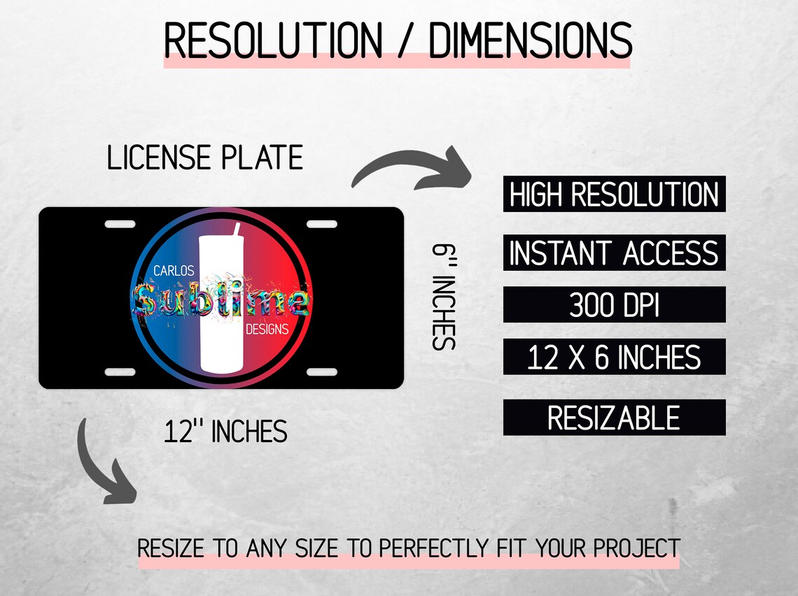 Police License Plate PNG Bundle Police Officer License Plate Design USA ...
