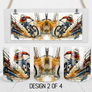 Graffiti BMX Mug Wrap PNG Bundle BMX Biker 11oz and 15oz Mug ...