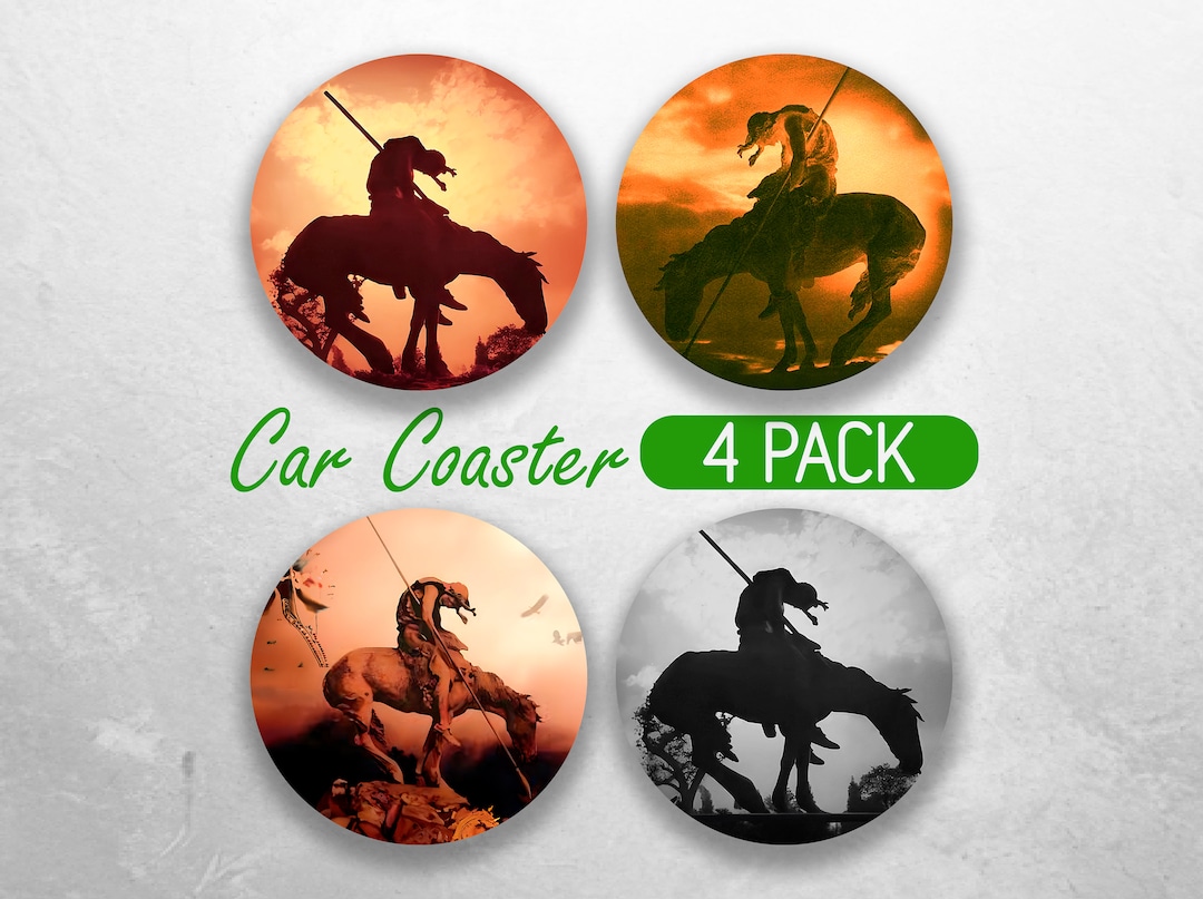 Native American Car Coaster PNG Indigenous Southwest Car Coaster ...