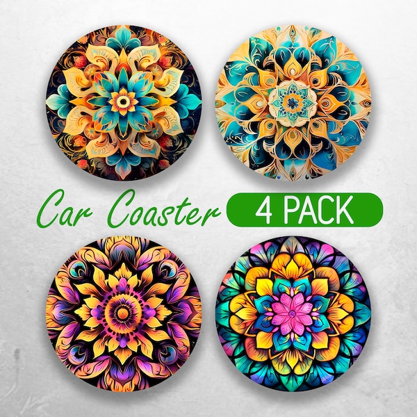 Car Mandala - Etsy
