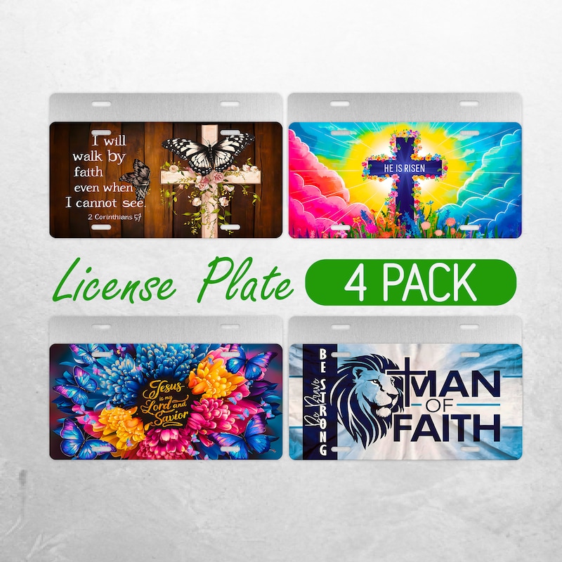 Bible License Plate - Etsy