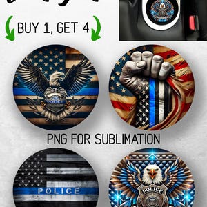 Police Car Coaster PNG Bundle Police Officer Car Coaster Sublimation ...