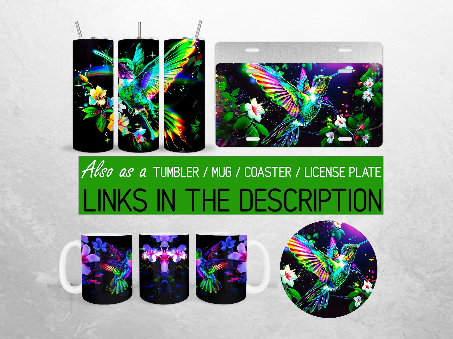 Car Coaster PNG Hummingbird Car Coaster Sublimation Designs Humming ...