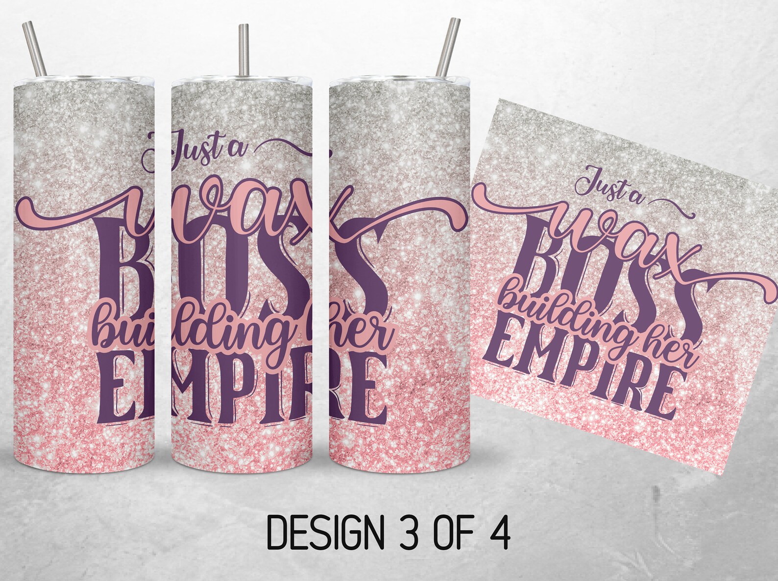 Wax Boss Tumbler Wrap Bundle Wax Boss Building Her Empire Tumbler Png ...