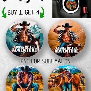 Western Car Coaster PNG Country Cowboy Car Coaster Sublimation Designs ...
