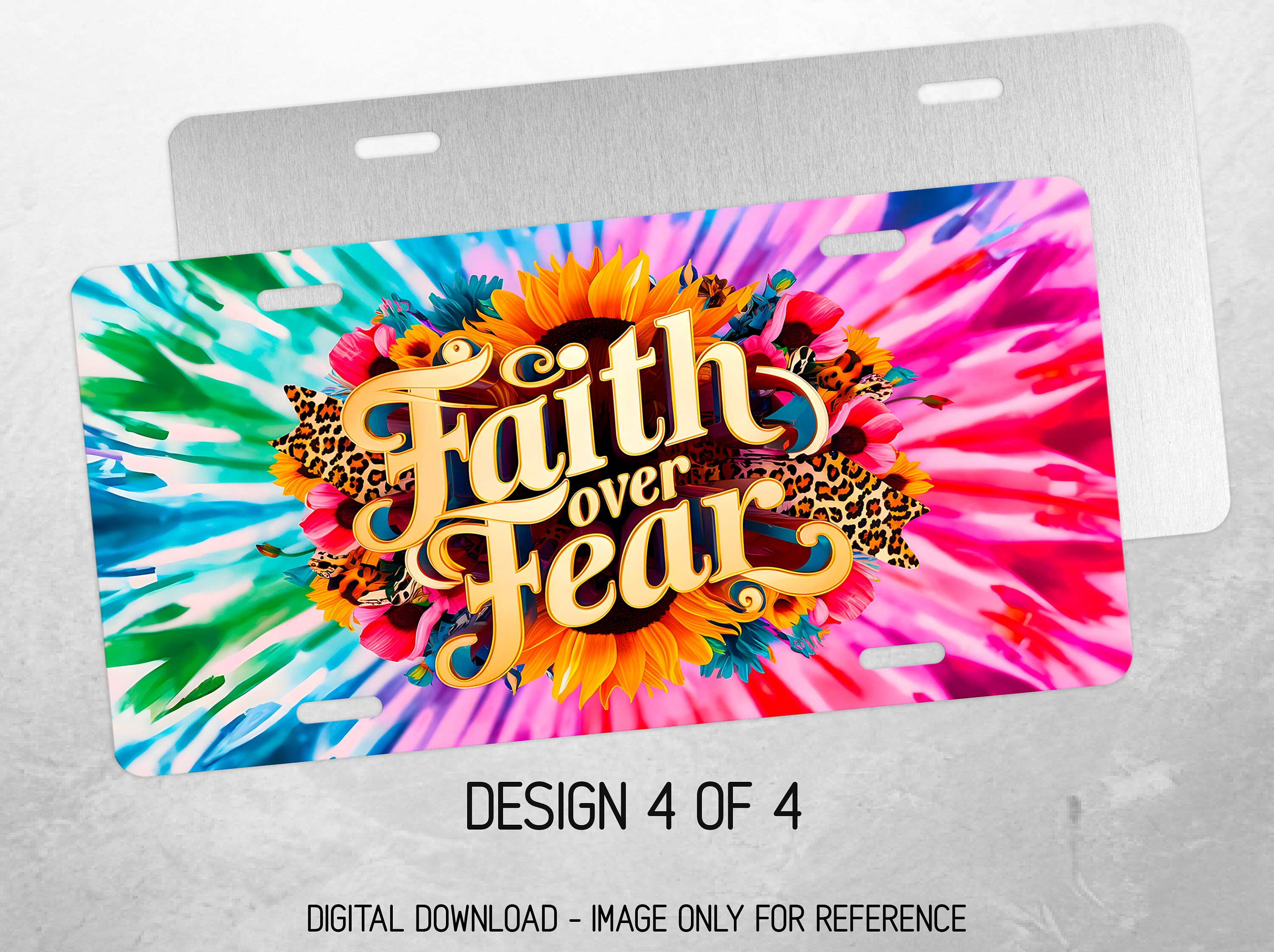 Faith Christian License Plate PNG Bible Verse License Plate Design ...