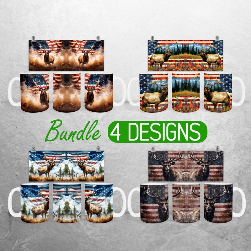 Elk Template - Etsy