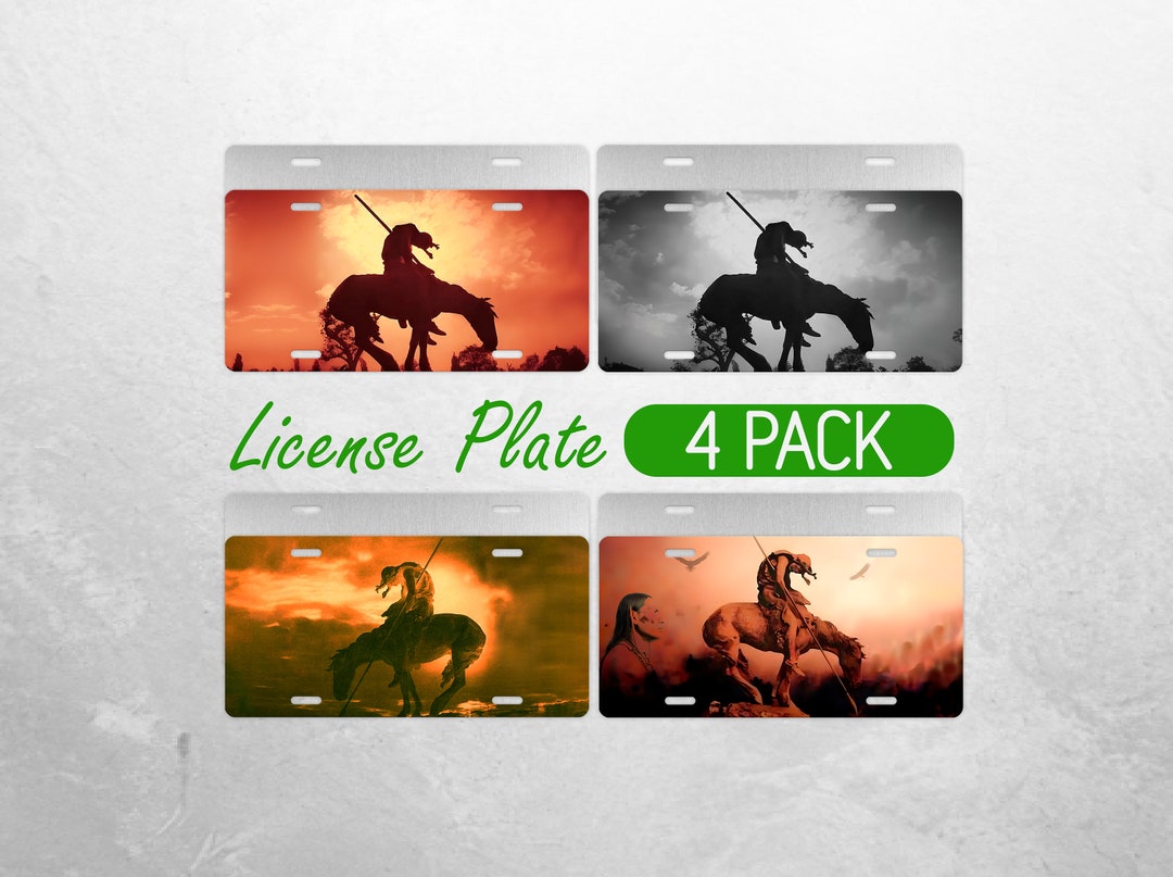 Native American License Plate PNG Indigenous Southwest License Plate ...