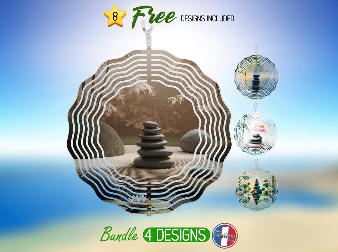 Inspirational Zen Wind Spinner PNG Designs Meditation Yoga Windspinner ...