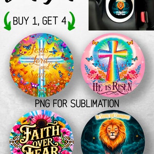 Faith Christian Car Coaster PNG Bible Verse Car Coaster Sublimation ...