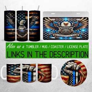 Police Car Coaster PNG Bundle Police Officer Car Coaster Sublimation ...