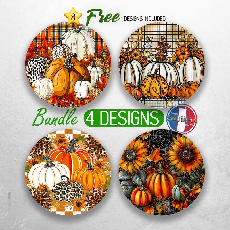 Fall Coasters - Etsy