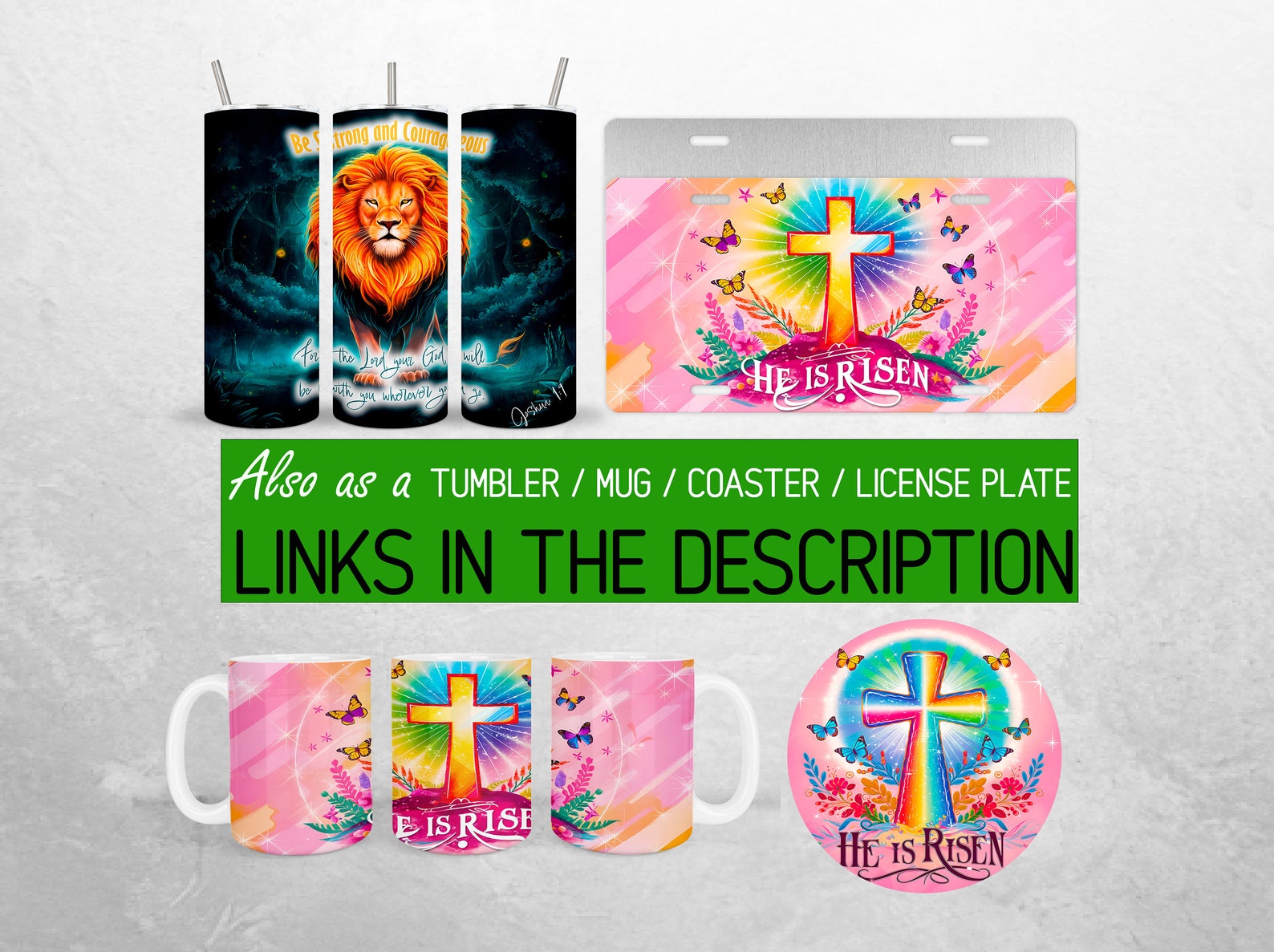 Faith Christian License Plate PNG Bible Verse License Plate Design ...