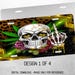 Funny Skull Weed License Plate PNG Bundle Cannabis Marijuana License ...