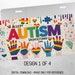 Autism License Plate PNG Bundle Autism Awareness License Plate Design ...