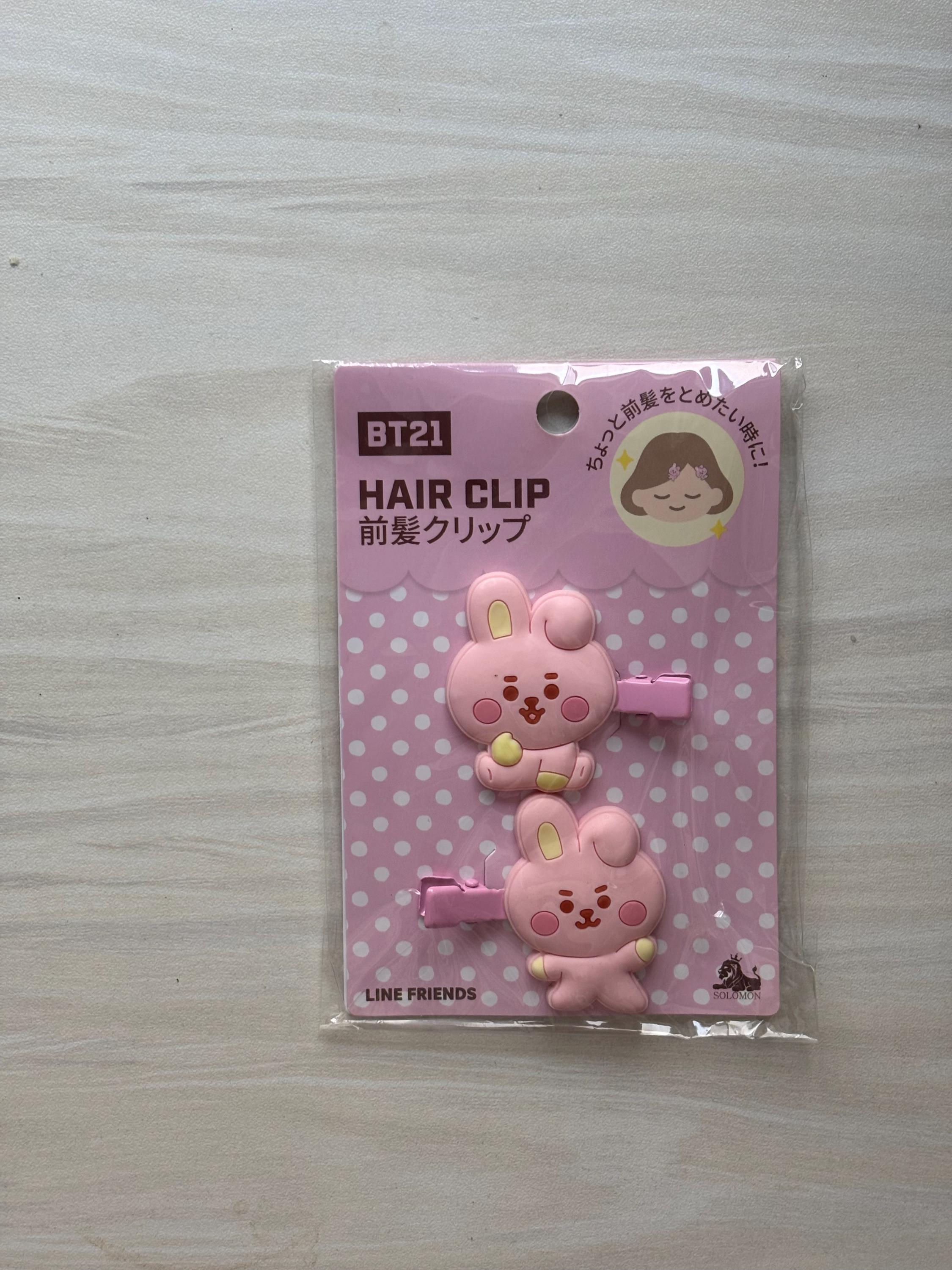 BT21 Chimmy Shooky Hair Clip Official - Etsy