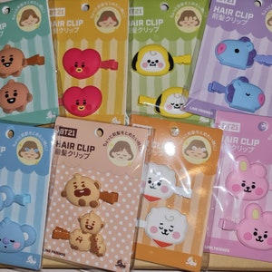 BT21 Chimmy Shooky Hair Clip Official - Etsy