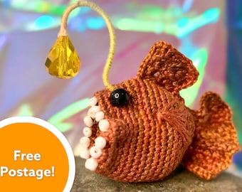Crochet Angler Fish - Etsy