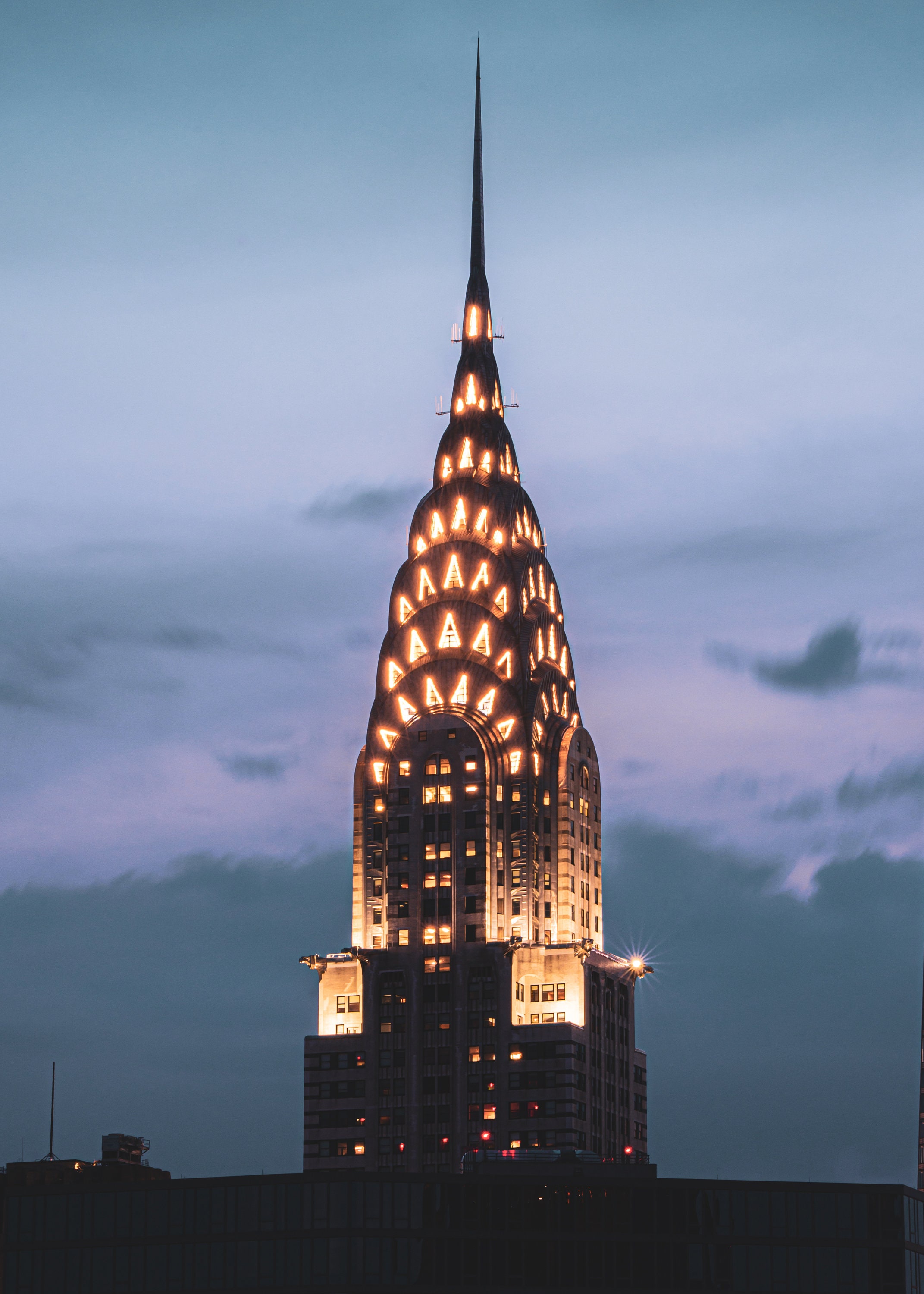 Edificio Chrysler De Noche