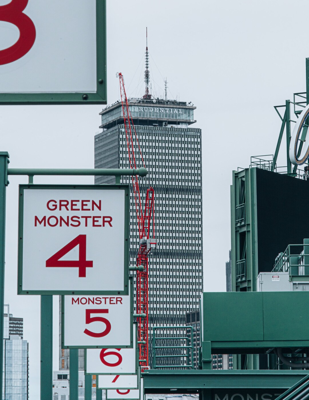 PHOTO | Fenway Park Green Monster View | Paper, Canvas & Foam Board ...