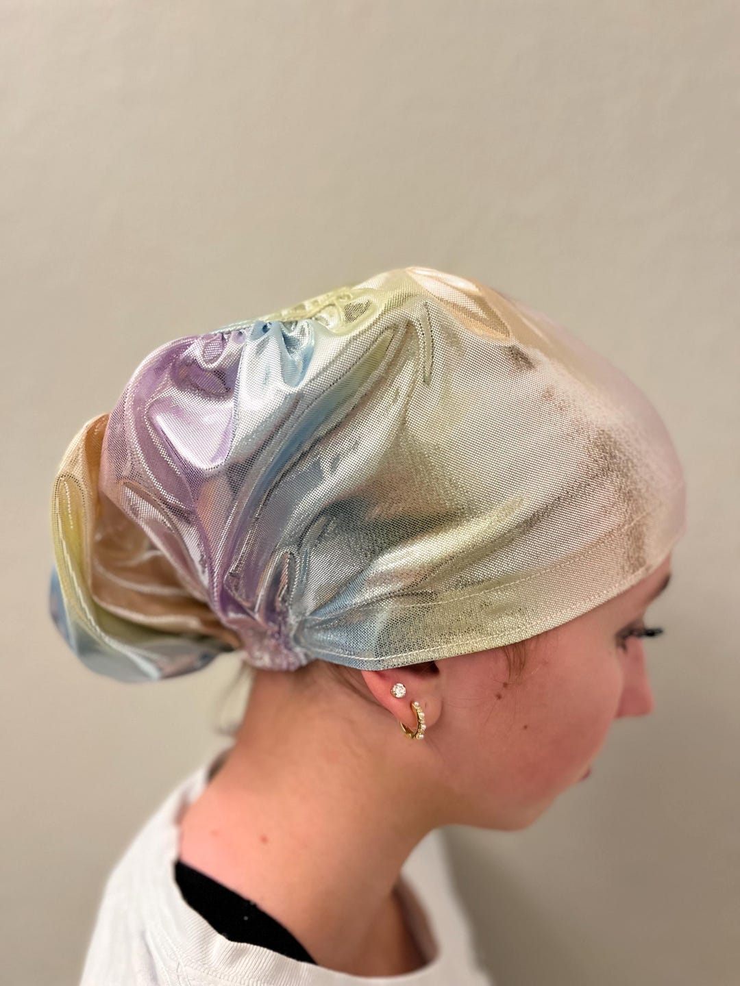 Pastel Sparkle Scrub Cap, Euro Scrub Cap, Surgical Scrub Hats, Scrub ...