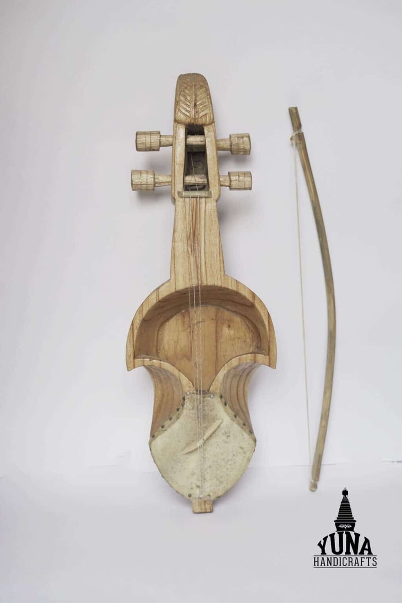 Nepali Sarangi Nepali Folk Musical Instrument From Nepal - Etsy