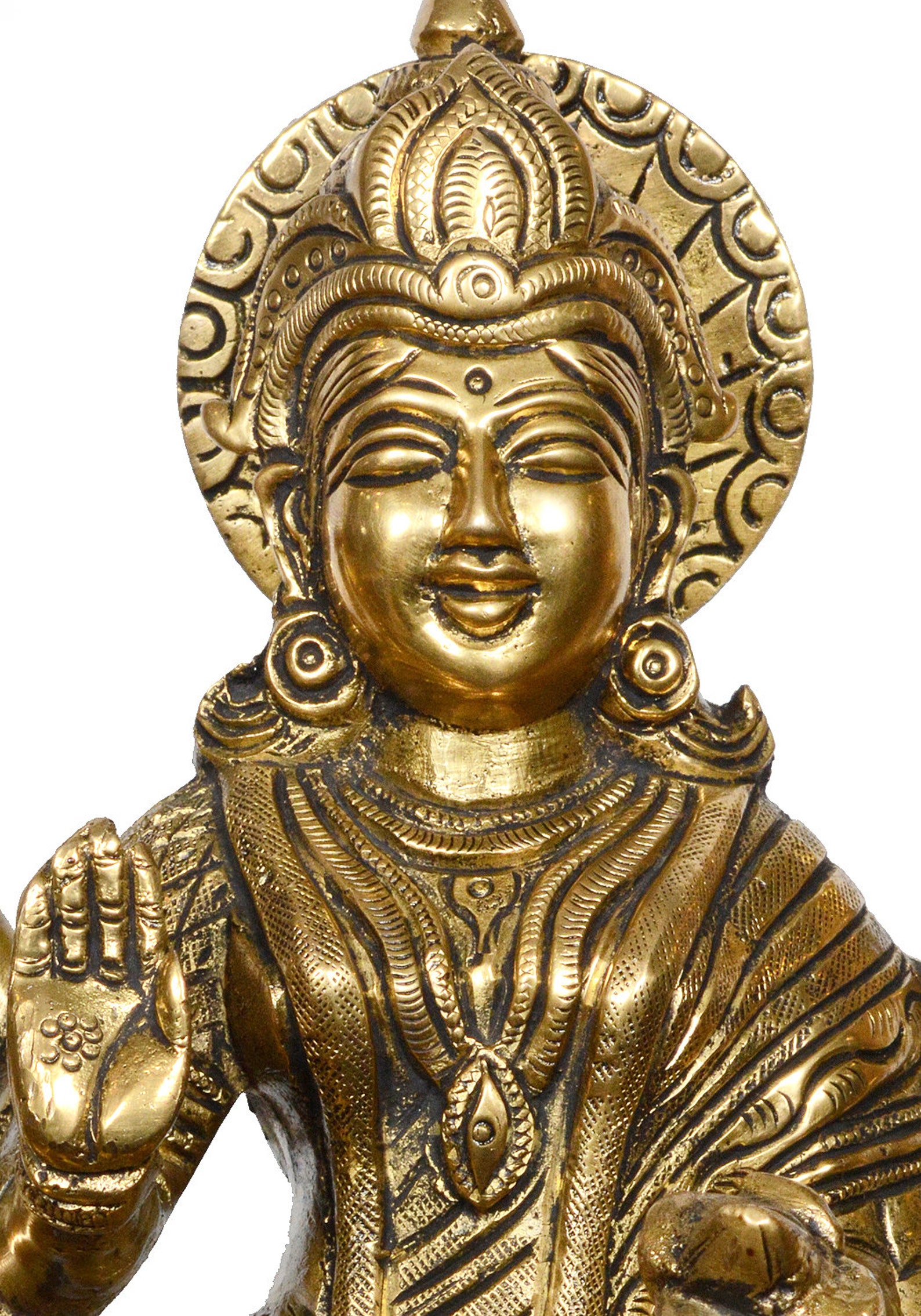 Brass Durga Maa Statuedurga Devi Statuemahashakti | Etsy