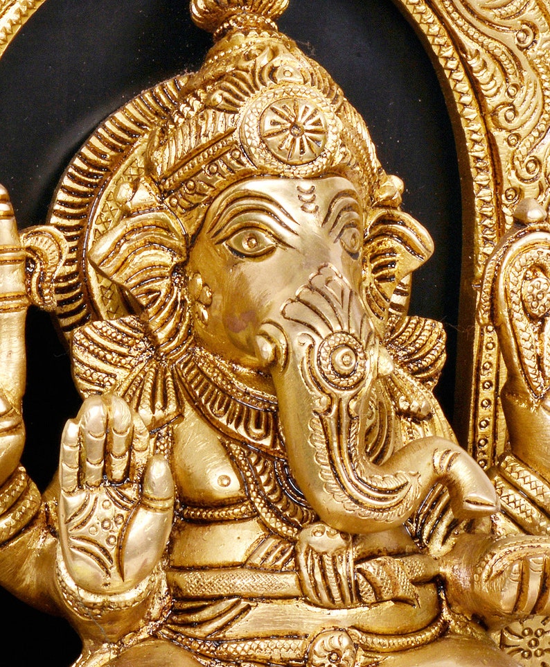 Lord Ganesha Statue Lord Ganesh Statue 12 Hindu Good - Etsy