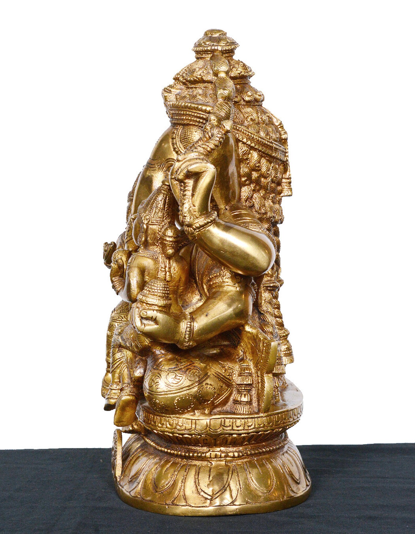 Riddhi Siddhi Ganesha Statuebrass Ganesha - Etsy