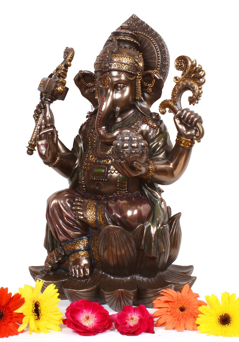 Lord Ganesha Statue Lord Ganesh Statue 18 Hindu Good | Etsy