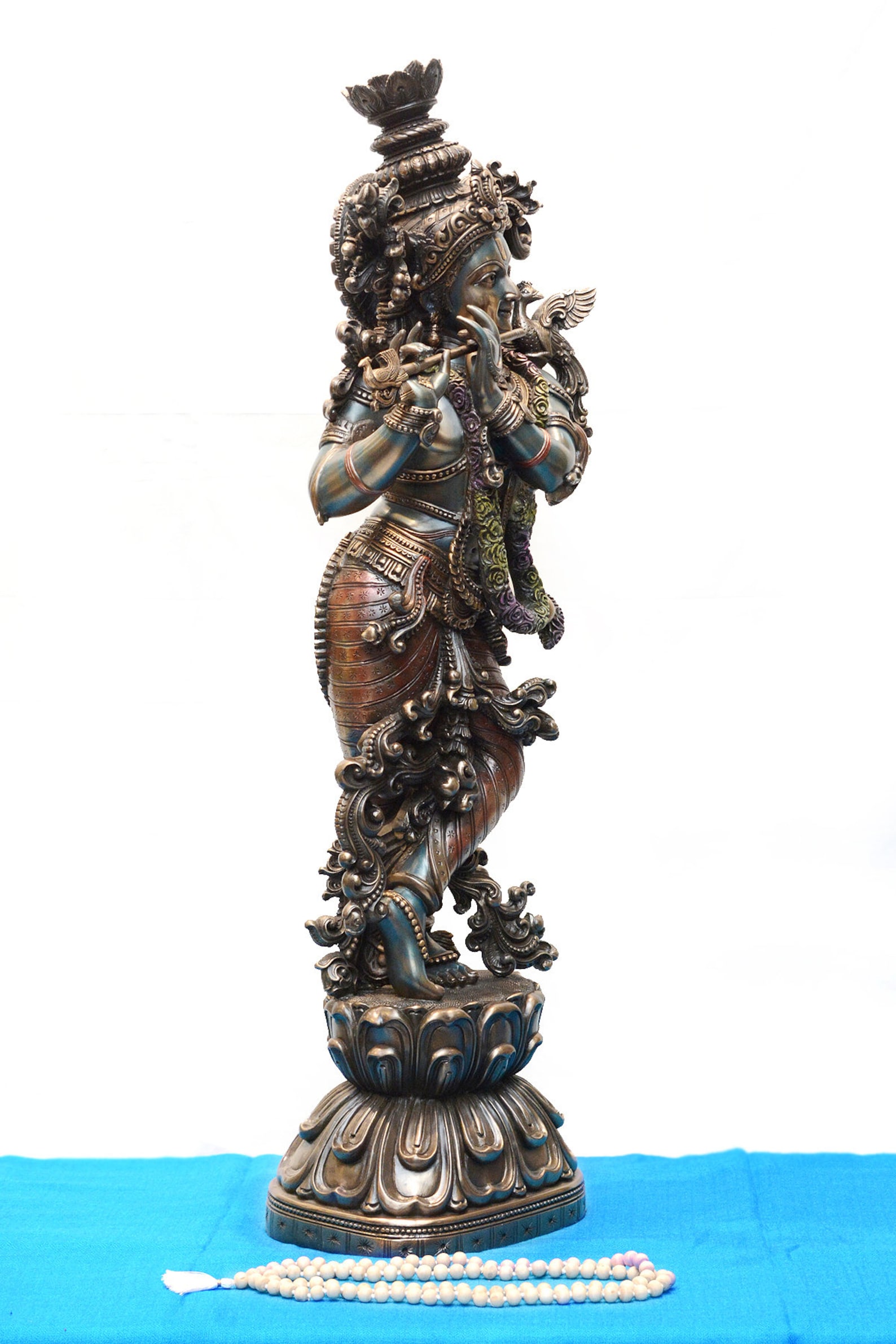 Krishna Statue Lord Krishna Statue 30inch Hindu God Lord - Etsy