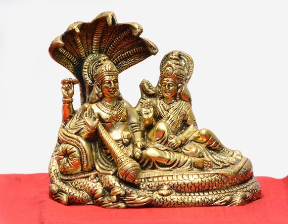 Lakshmi Narayan Idol Vishnu Laxmi Statue Laxmi Narayan | Etsy