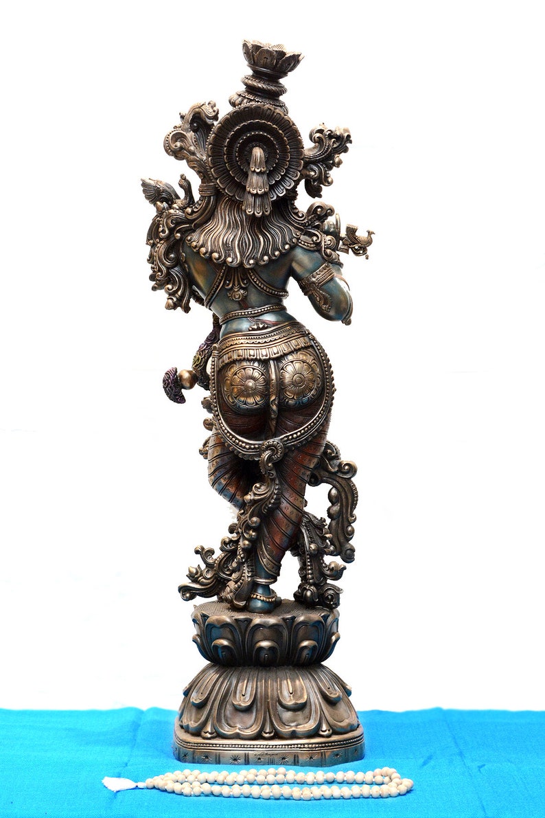 Krishna Statue Lord Krishna Statue 30inch Hindu God Lord | Etsy
