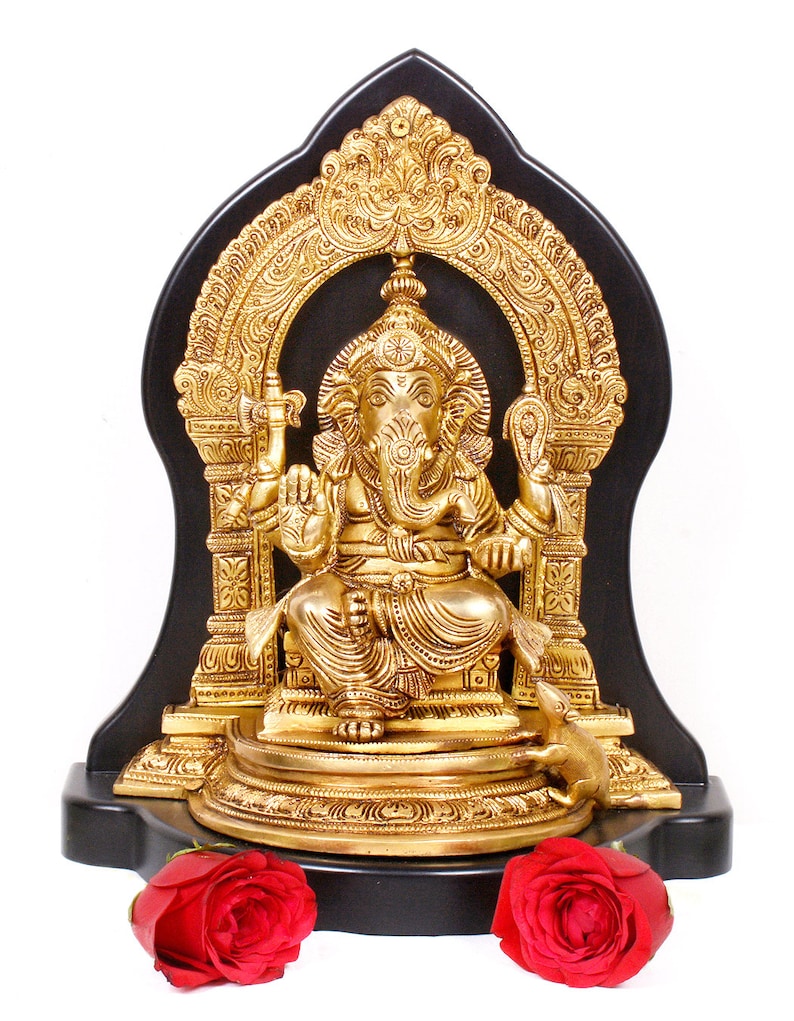 Lord Ganesha Statue Lord Ganesh Statue 12 Hindu Good - Etsy