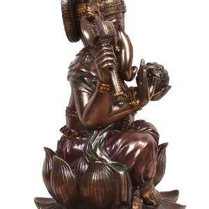 Lord Ganesha Statue, Lord Ganesh Statue, 18" Hindu Good Luck God Statue ...