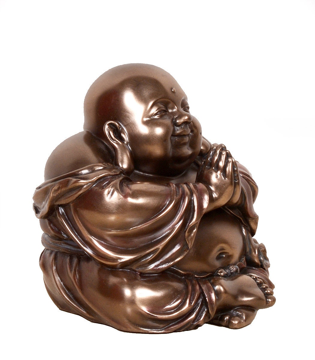 Laughing Buddha Statue 4.3 Chinese Buddha Statue Pudai | Etsy