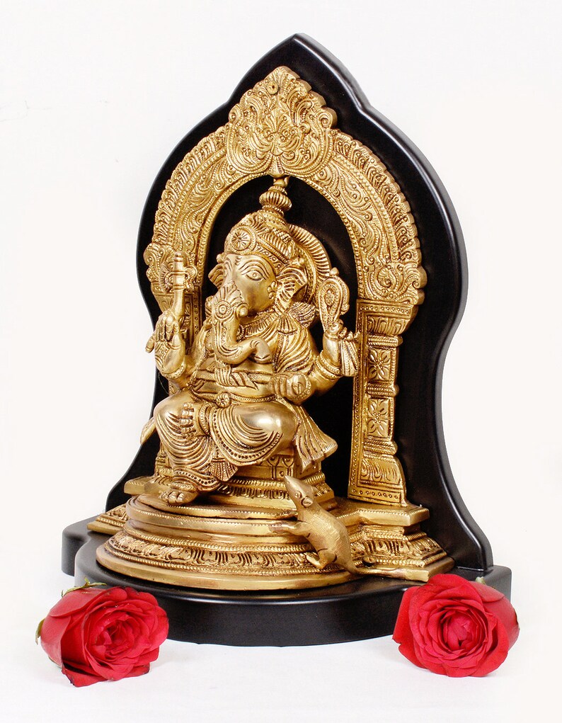 Lord Ganesha Statue Lord Ganesh Statue 12 Hindu Good - Etsy