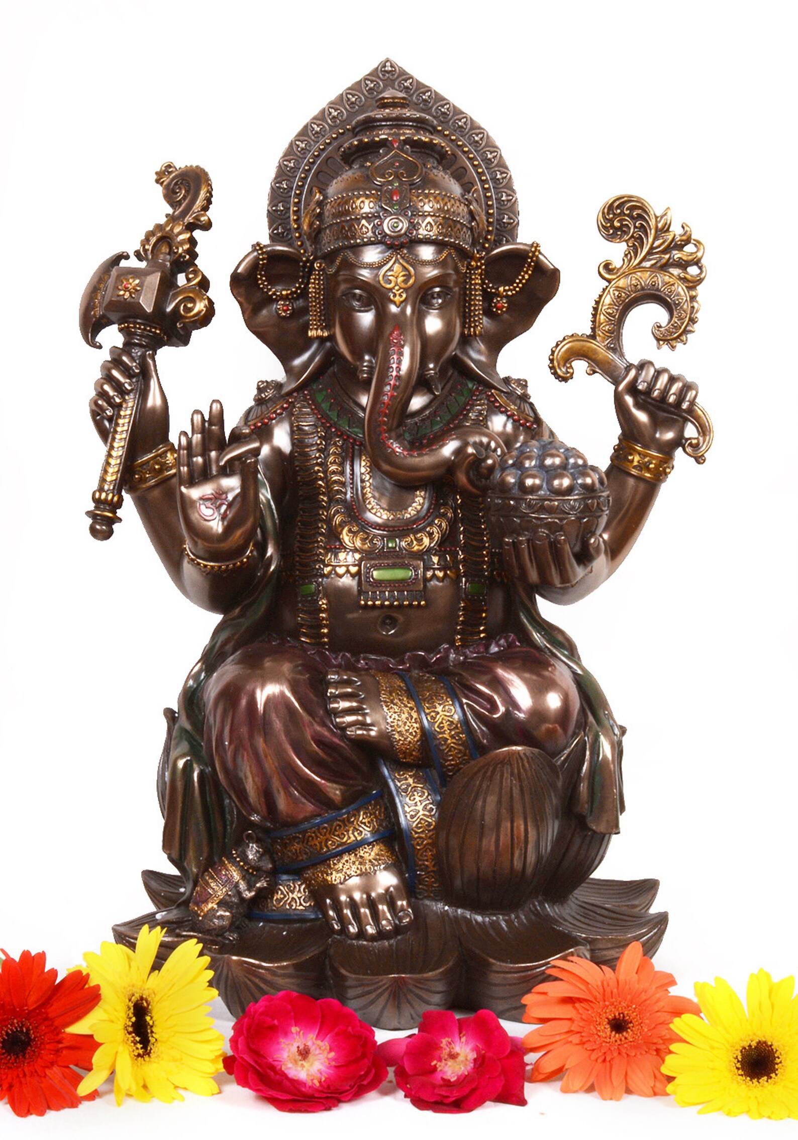 Lord Ganesha Statue Lord Ganesh Statue 18 Hindu Good | Etsy